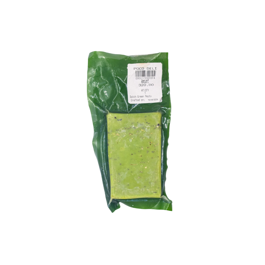 Dutch Green Pesto Cheese – Poco Deli